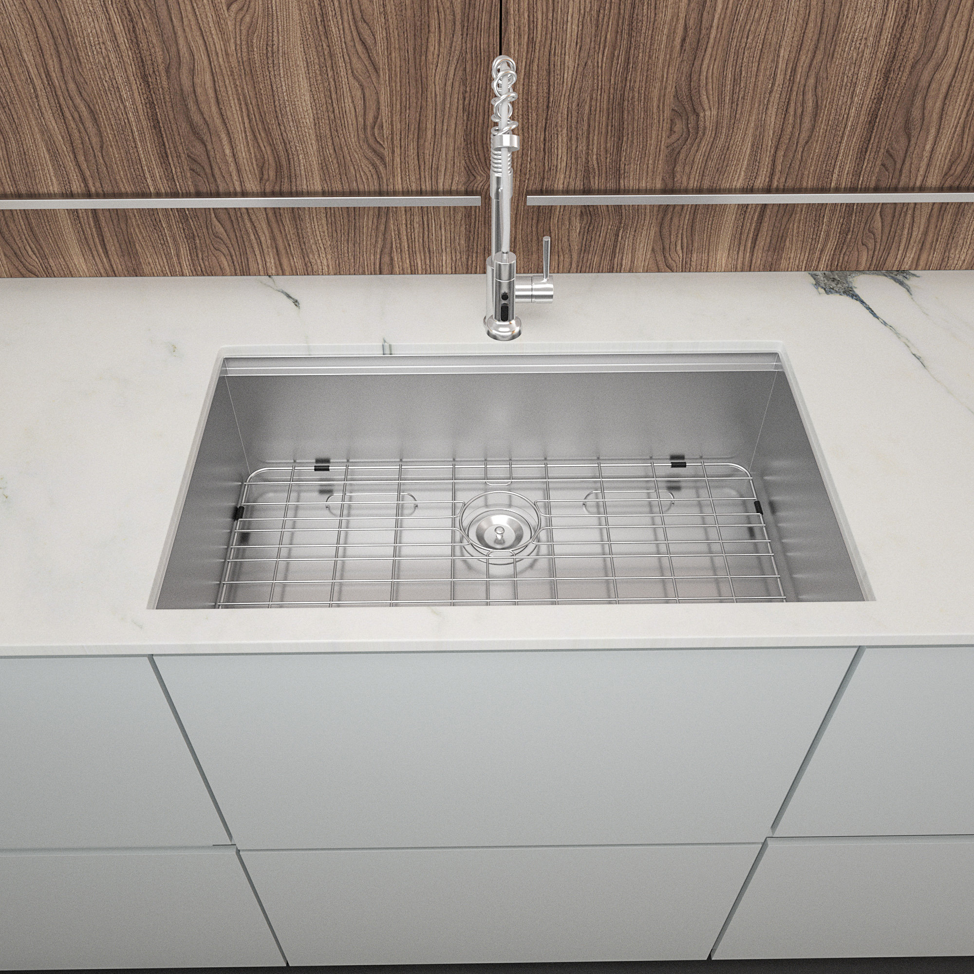 RED GINGER 88 INC 30" Undermount Kitchen Sink - 30*19*9 Inch Kitchen ...