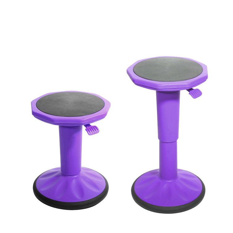Inbox Zero Adjustable Height Active Stool with & Reviews | Wayfair