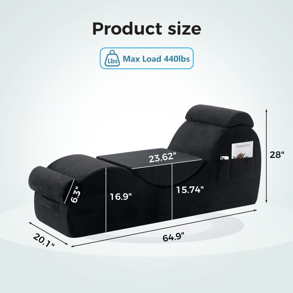 Wrought Studio™ Yoga lounge chair | Wayfair