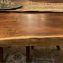 Union Rustic Lemay Iron Trestle Dining Table & Reviews | Wayfair