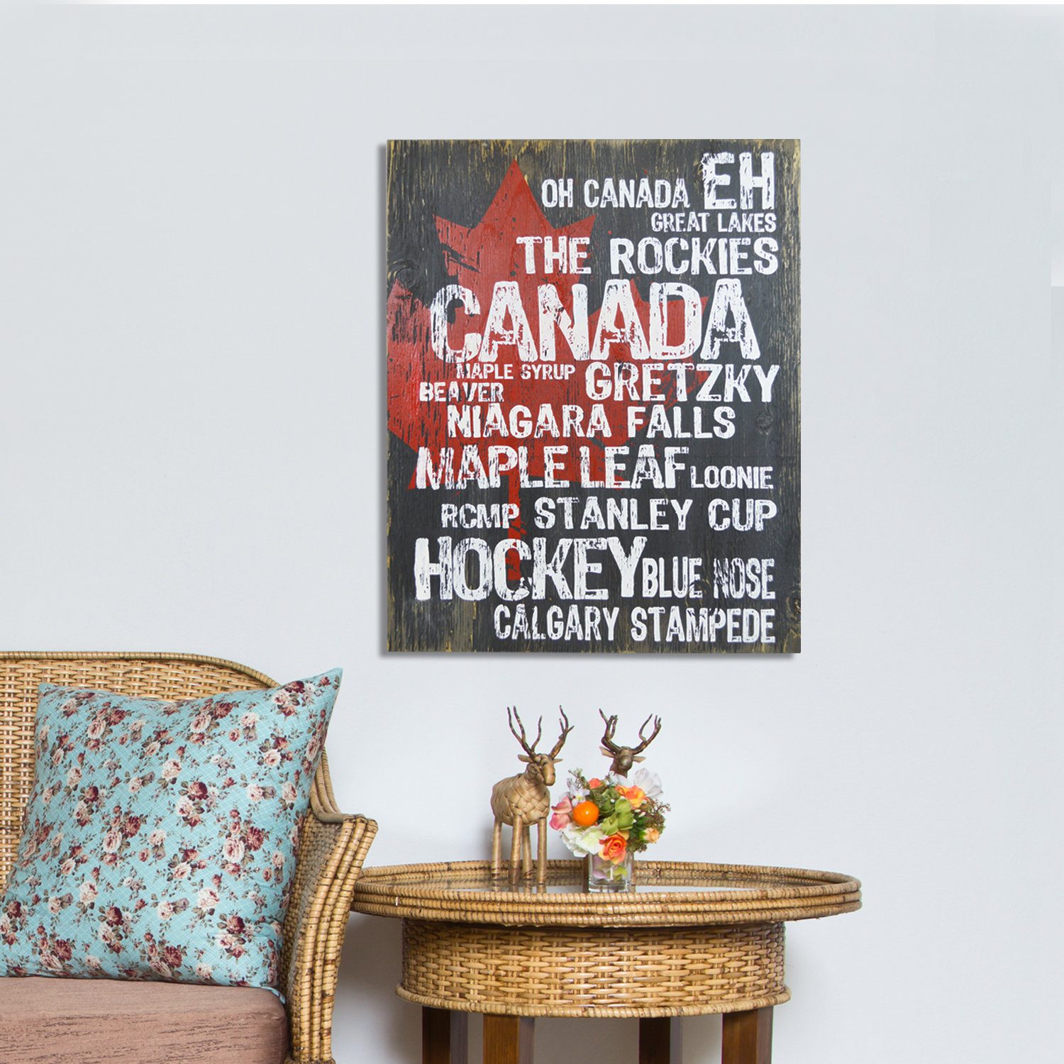 Fireside Home 'Oh Canada' Textual Art on Manufactured Wood & Reviews ...