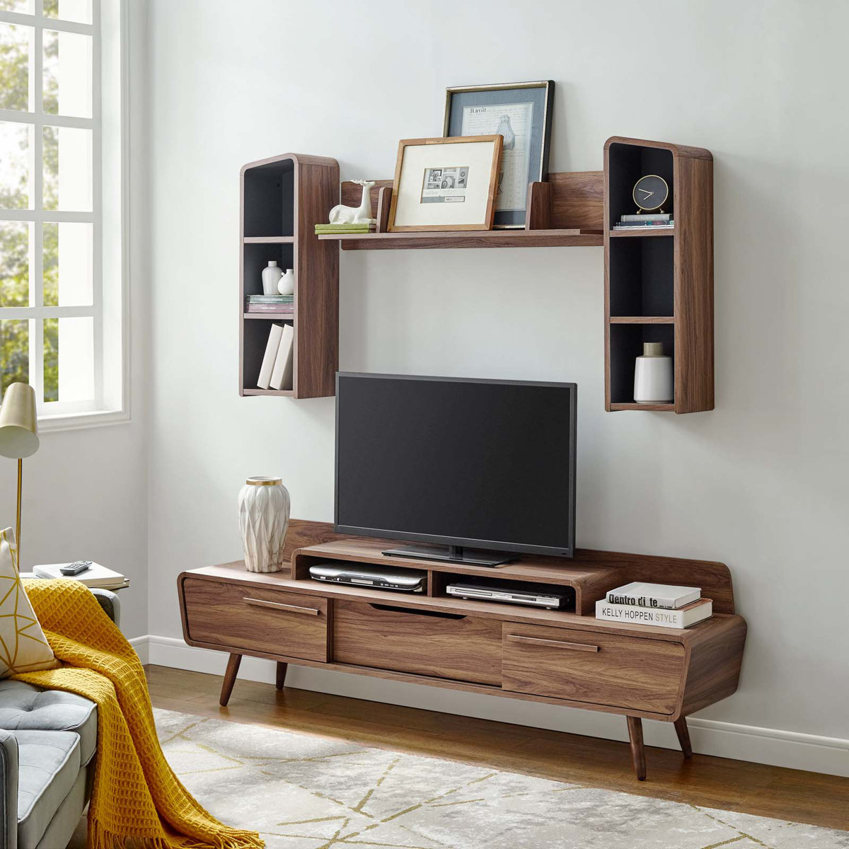 Modway Omnistand 2 Piece Entertainment Center by Modway & Reviews | Wayfair