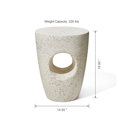 Latitude Run® Janig MGO Accent Stool & Reviews | Wayfair