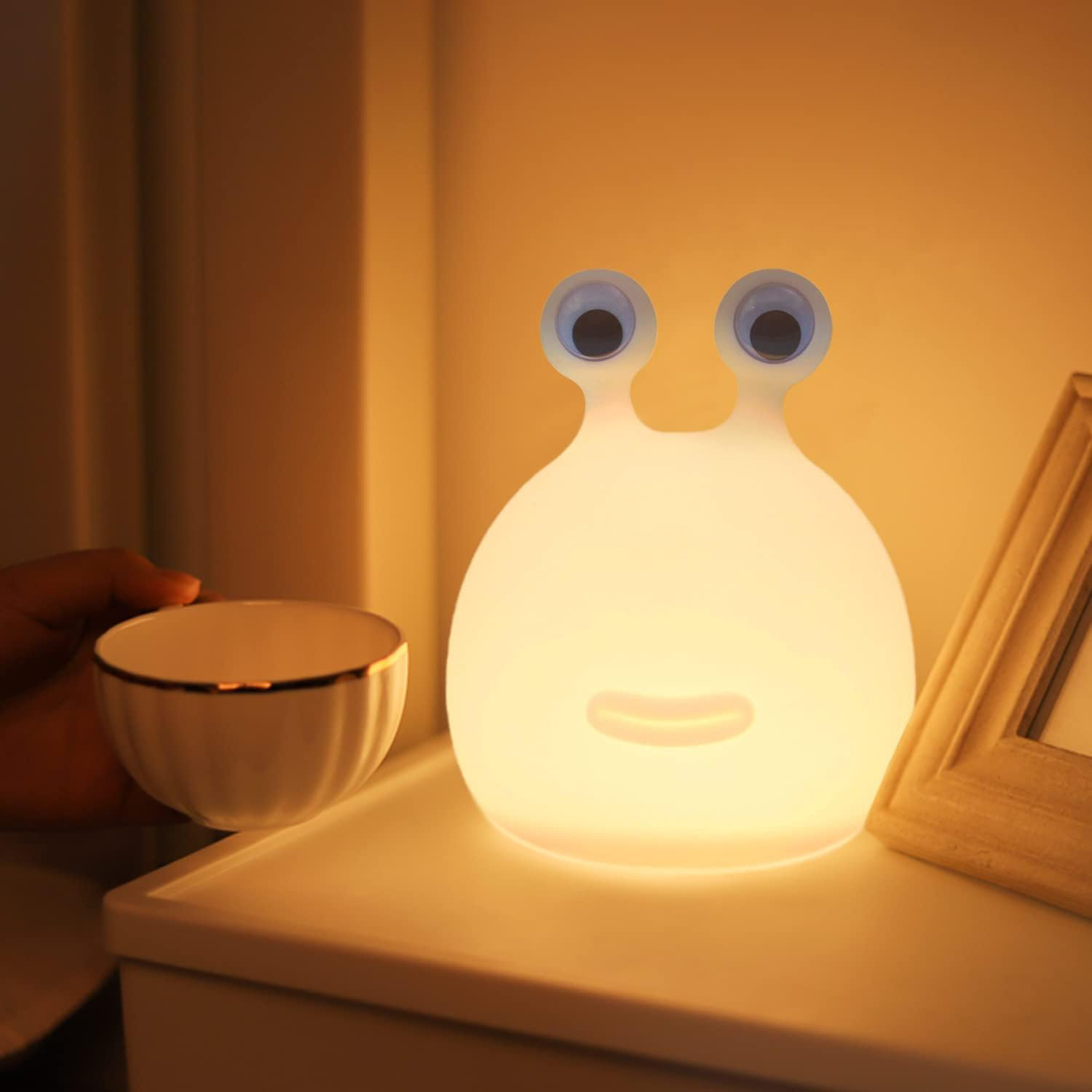 c&g home Cute Slug Kids Night Light | Wayfair