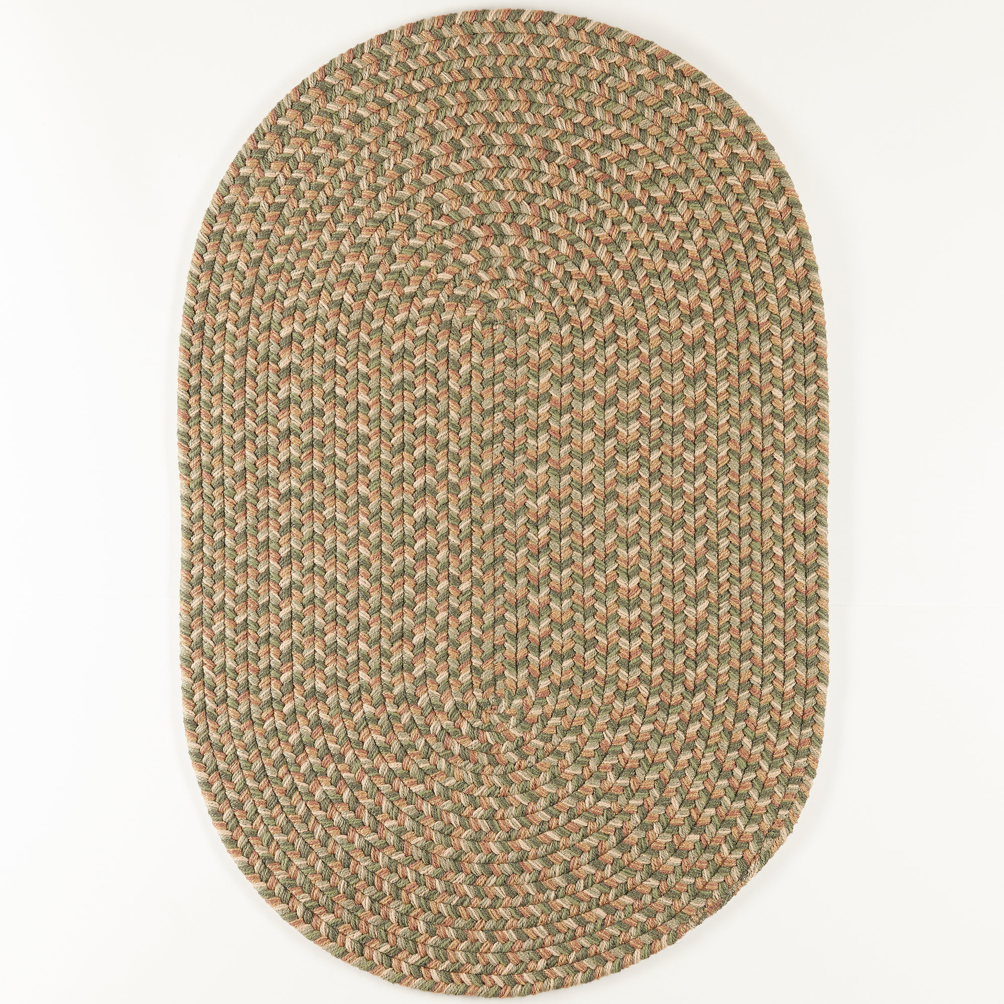 August Grove Emmons Handmade Braided Basil Rug - Wayfair Canada