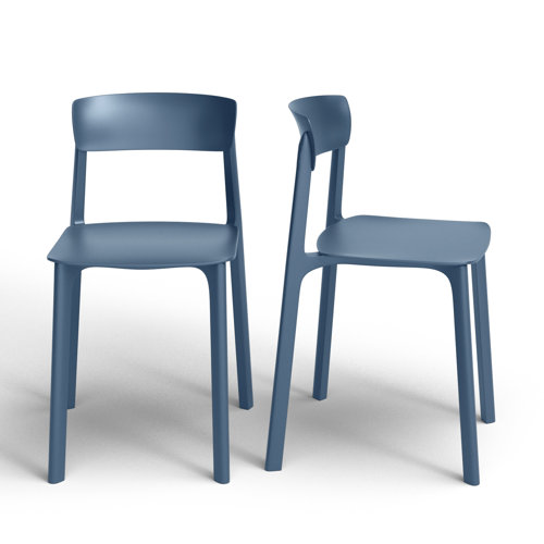 Modern Blue Outdoor Dining Chairs | AllModern