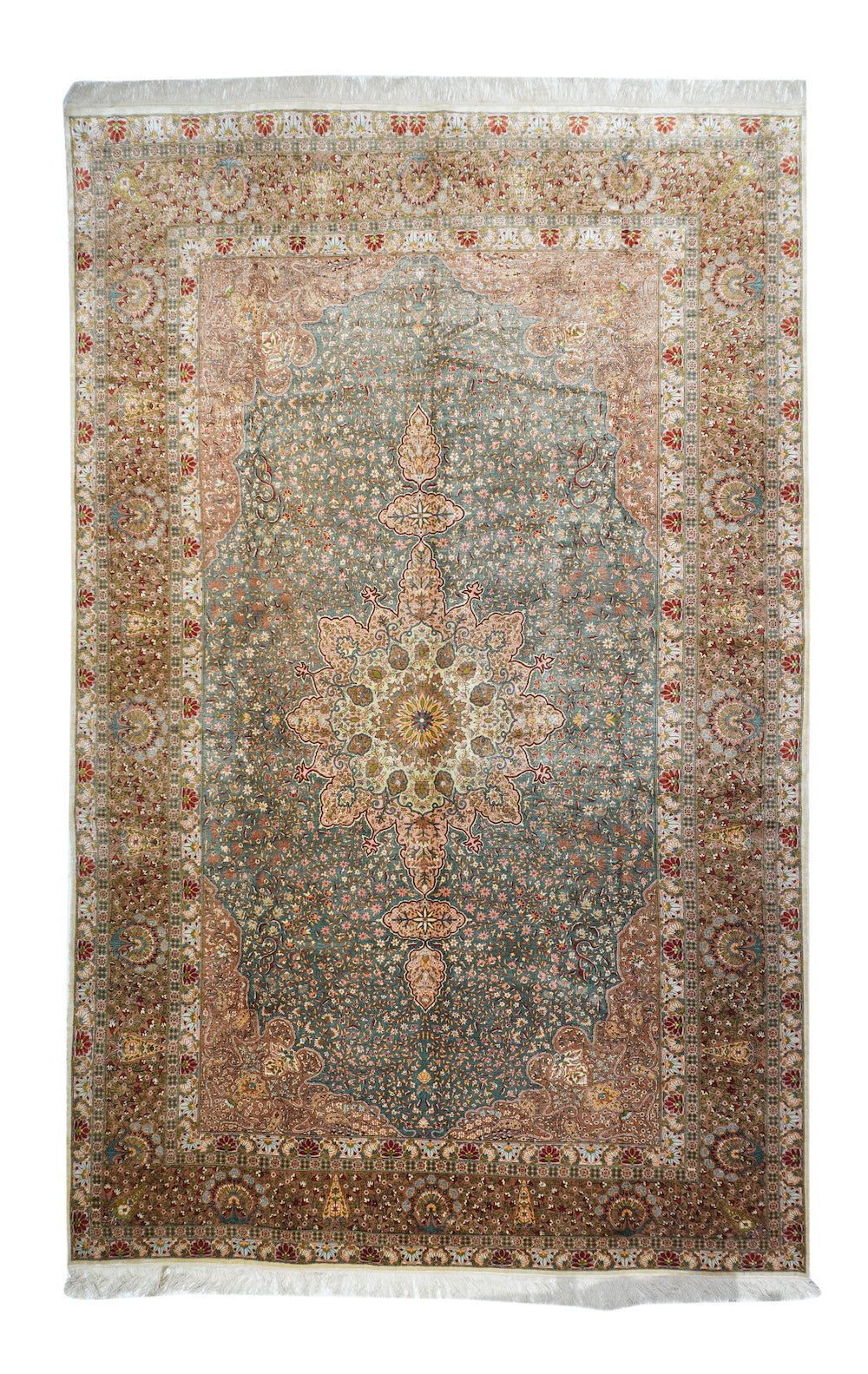 Victor Gallery One-of-a-Kind Hand-Knotted 8'5" x 13'9" Wool Area Rug in ...