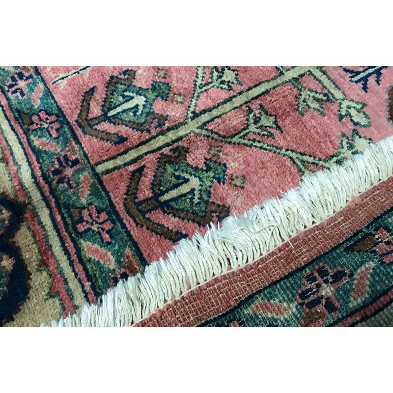 Bokara Rug Co., Inc. Hand-Knotted High-Quality Red and Green Area Rug ...