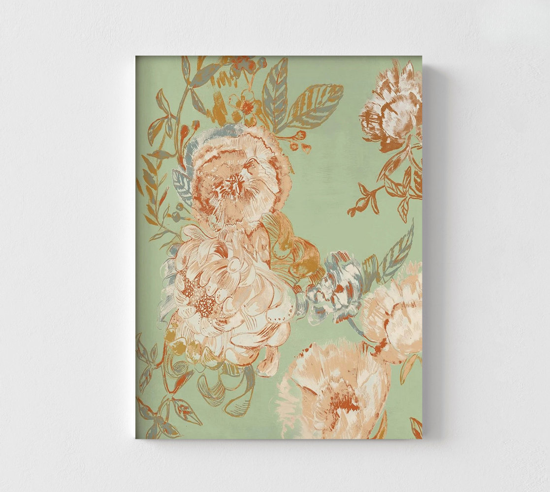 WeFrameArt Garden Senses I By Maya Woods, Irregular Incurve ...