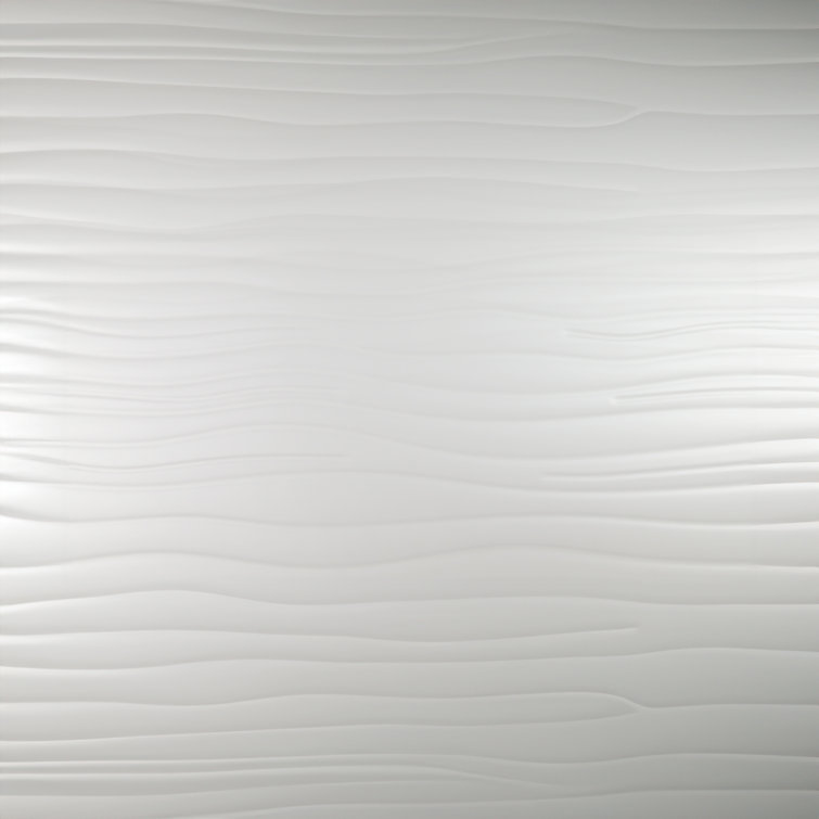 Qube Tiles Silom White Renze 12" x 24" Matte 3D Textured Wall Tile ...
