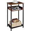 17 Stories Tall Side Table, 30 Inch High End Table, Small Entryway ...
