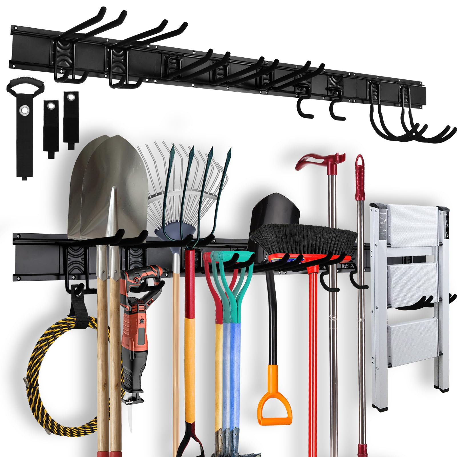 WFX Utility™ 64" Heavy Duty Garage Storage Tool Organizer Wall Mount ...