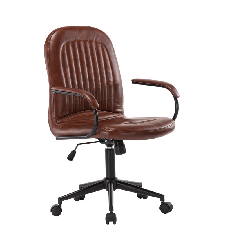 Steelside™ Arzola Polyurethane Task Chair & Reviews | Wayfair