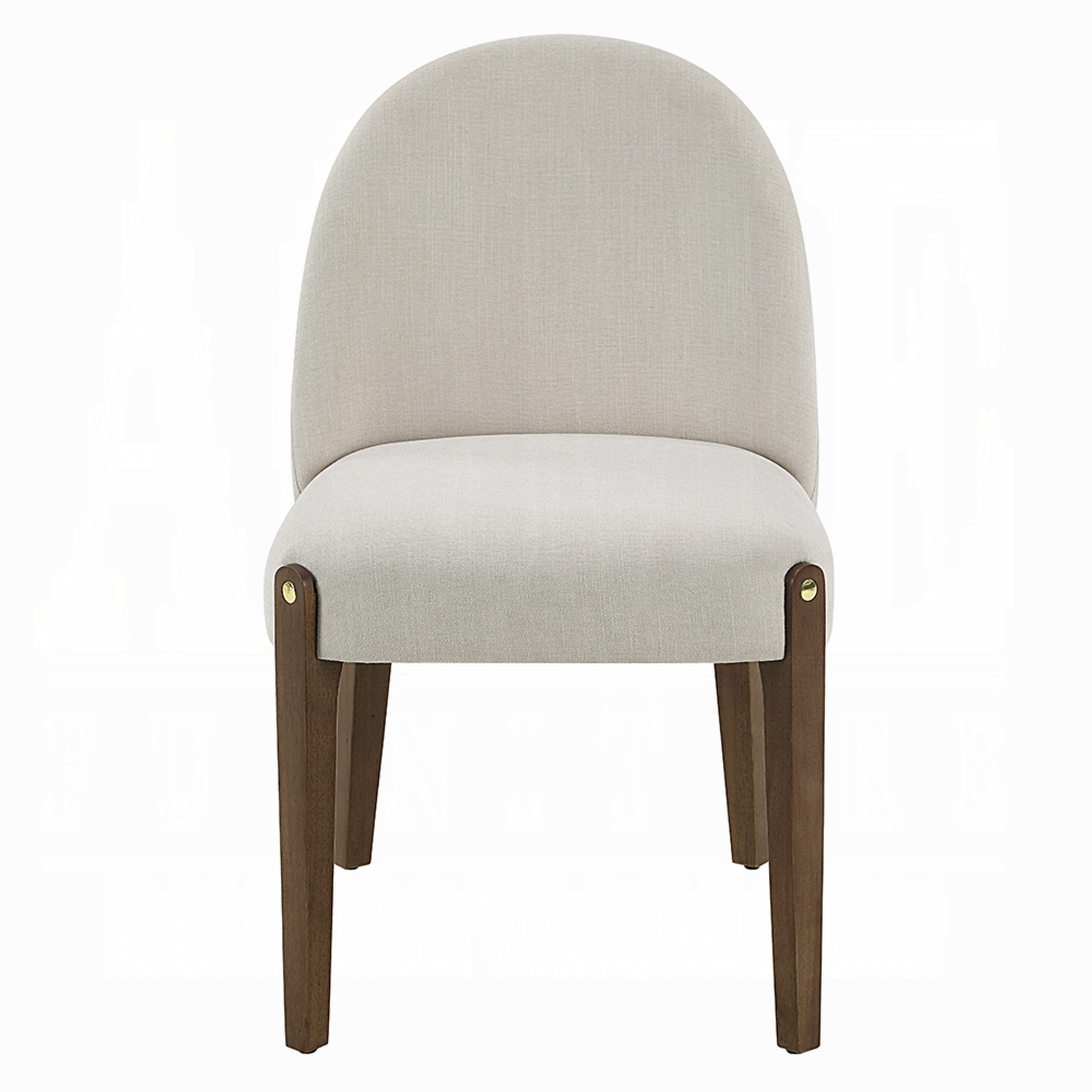 Benjara Gamo Fabric Upholstered Back Side Chair Dining Chair | Wayfair