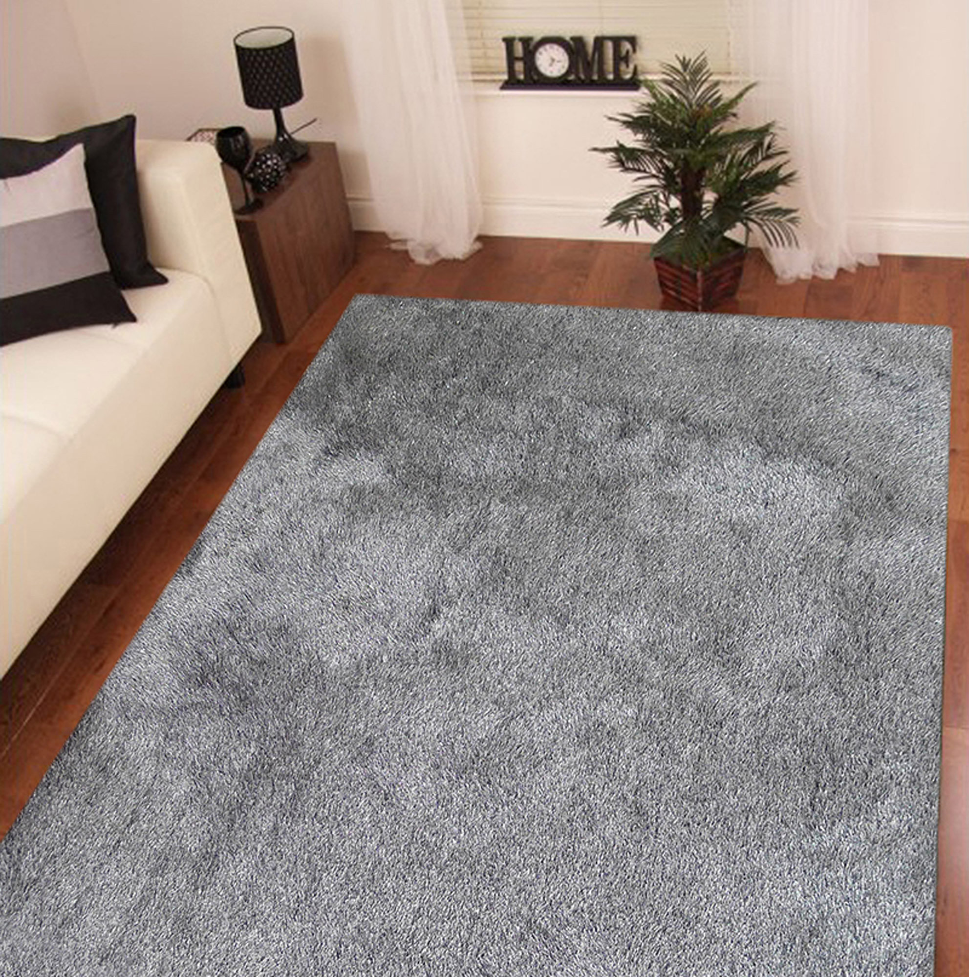 Hokku Designs Fancy Shaggy Hand Tufted Area Rug | Wayfair