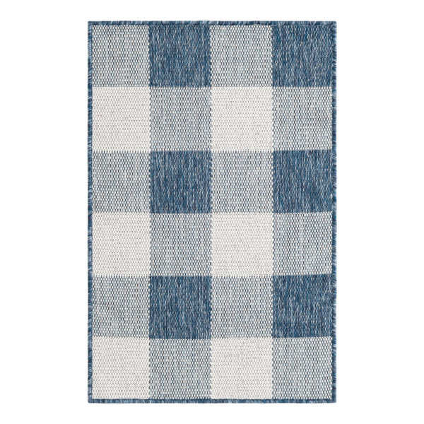 Gracie Oaks Talih Gingham Indoor/Outdoor Rug & Reviews | Wayfair