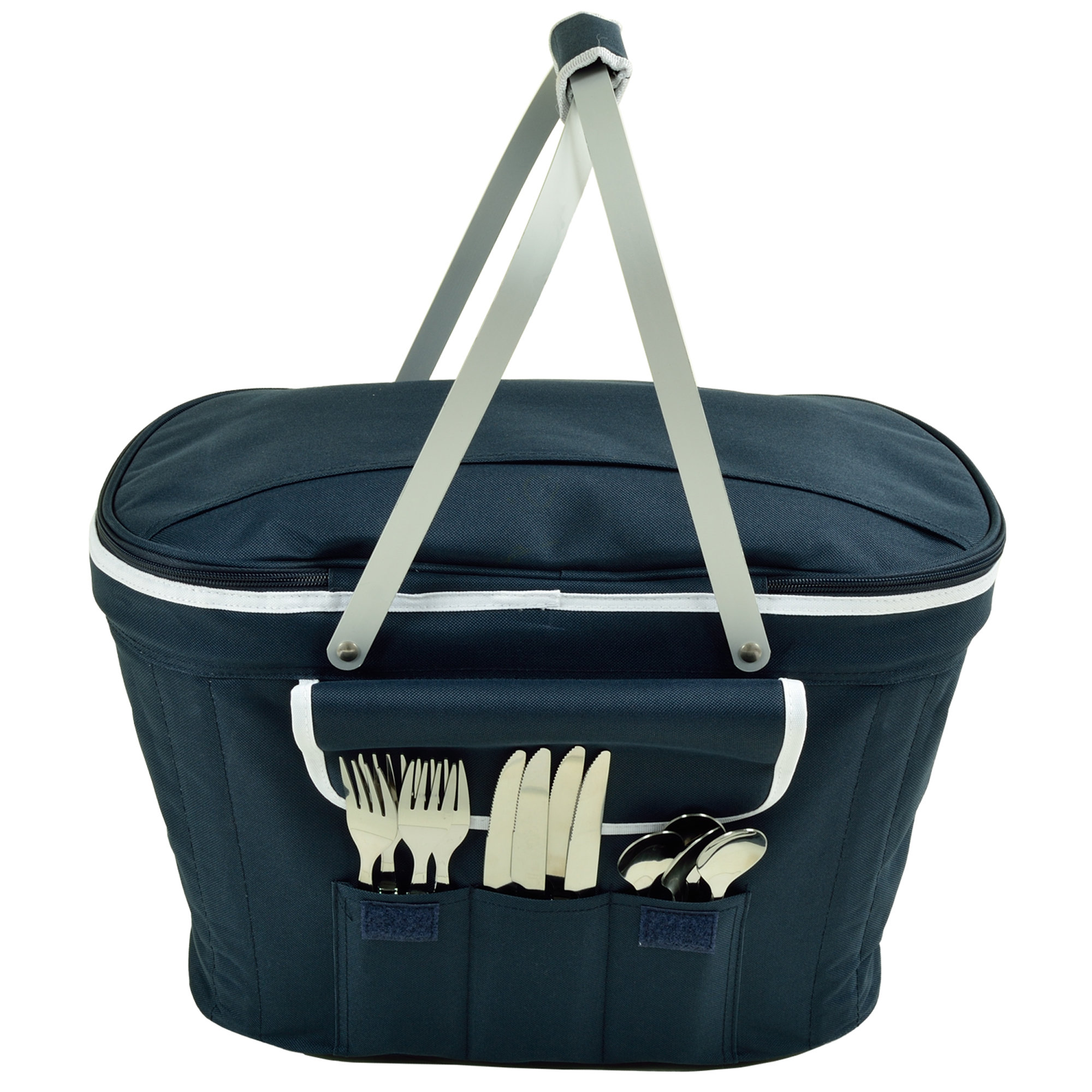 Red Barrel Studio® Folding Soft Sided Cooler Basket With Four Person ...