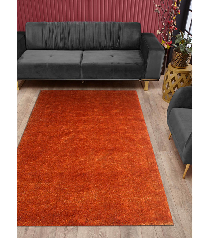Latitude Run® ELSA PLUS 6X9 ORANGE RUG | Wayfair