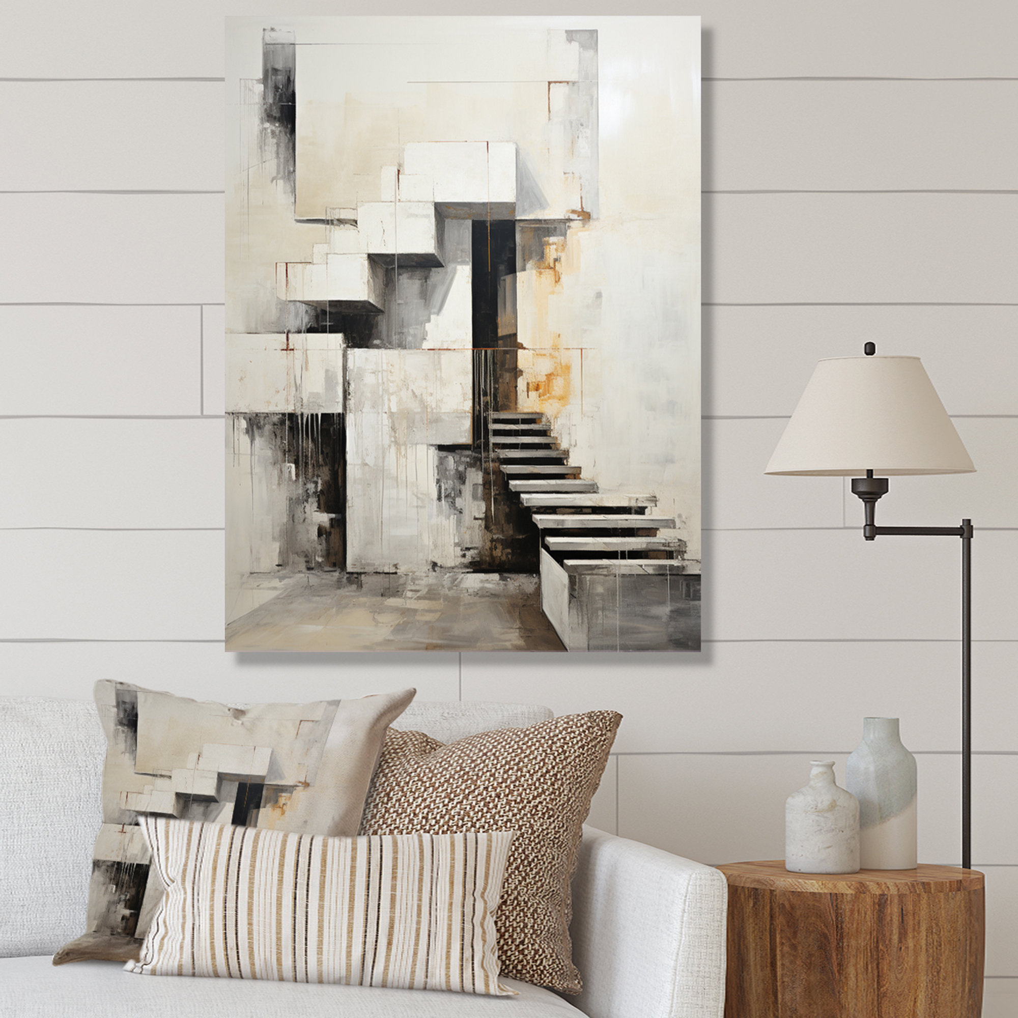Brayden Studio Dam Minimalist Power Simplistic II - Cityscapes Wall Art ...