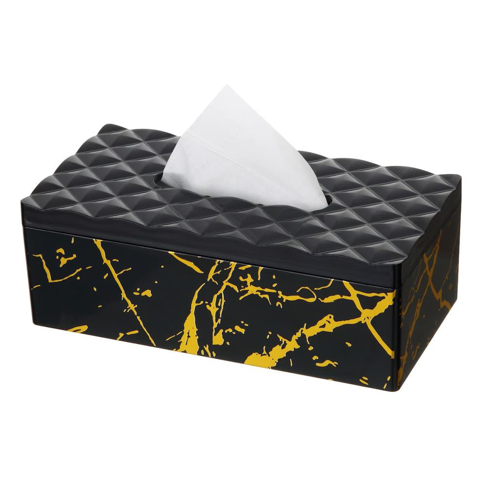 Wade Logan® Anta Tissue Paper Box with Elegant Marble Printing ...