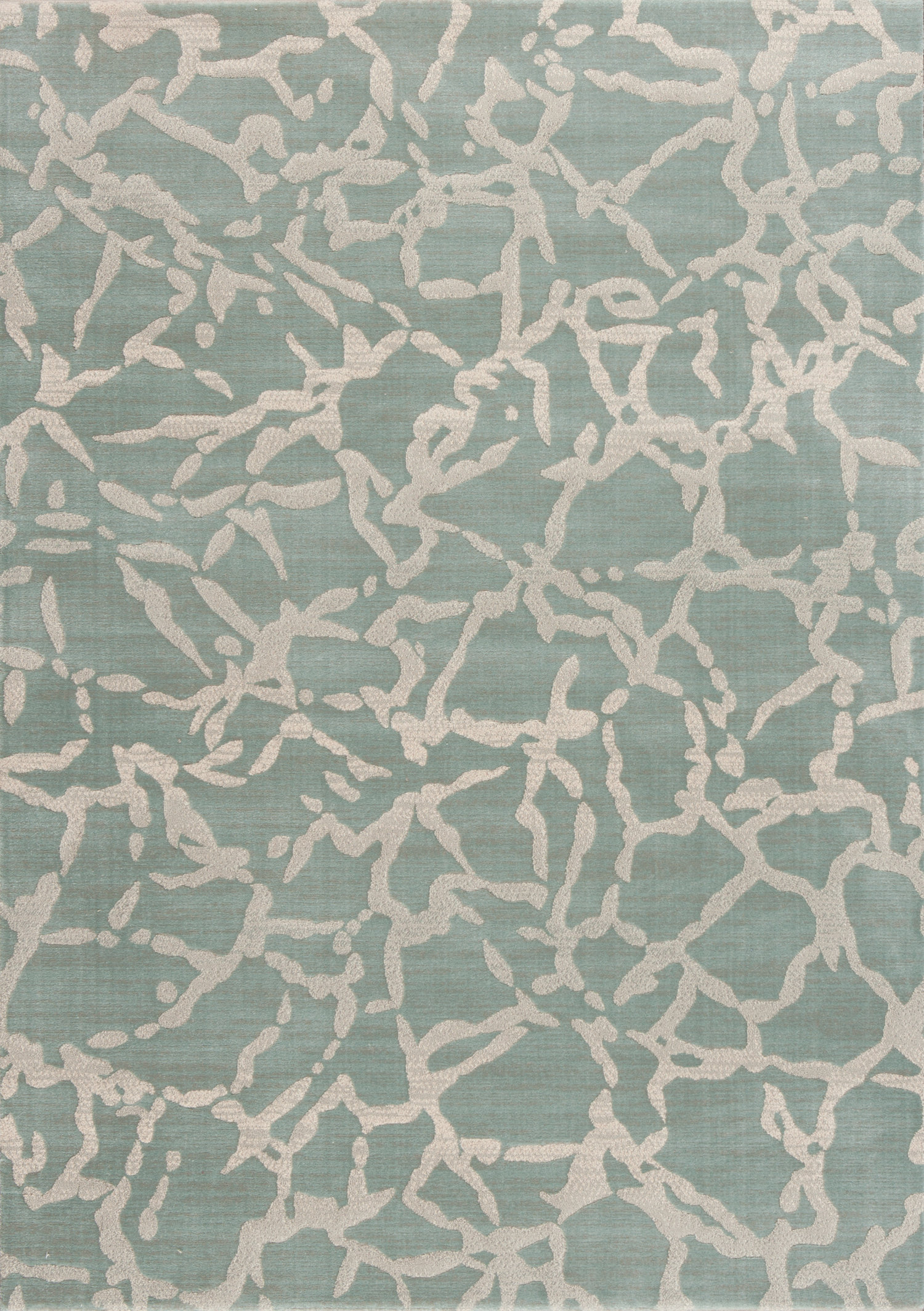 Highland Dunes Ferland Abstract Sage/Cream Area Rug | Wayfair