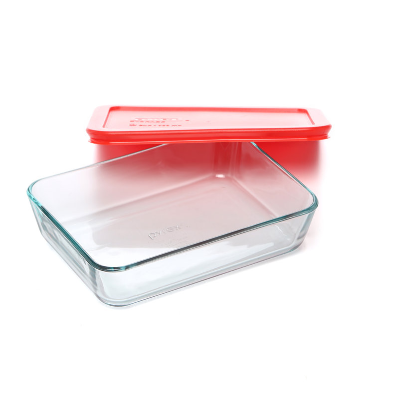 Pyrex Storage Plus Rectangle Dish 3 Cup Food Storage Container ...