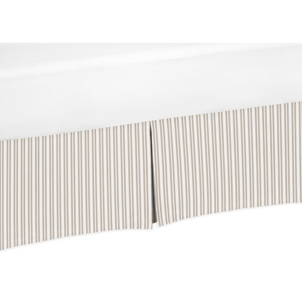 Sweet Jojo Designs Little Lamb Stripe Crib Skirt - Wayfair Canada