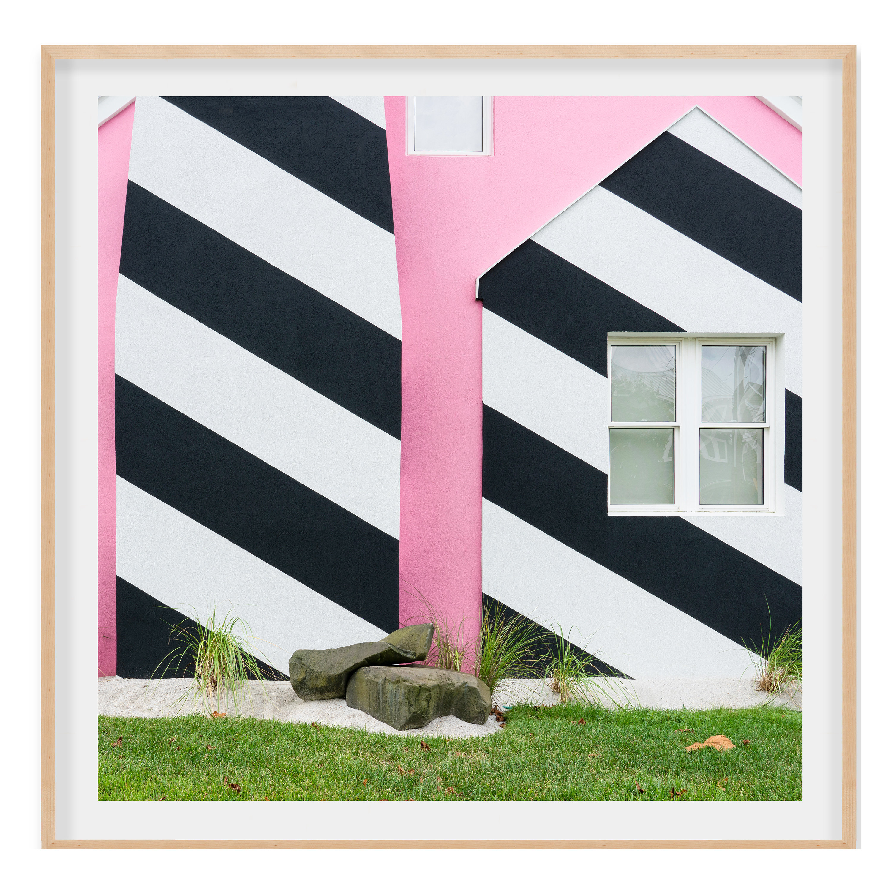 Grand Image Home Beach House by Mimi Payne - Single Picture Frame Print ...