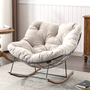 Beige Rocking Chairs You'll Love | Wayfair
