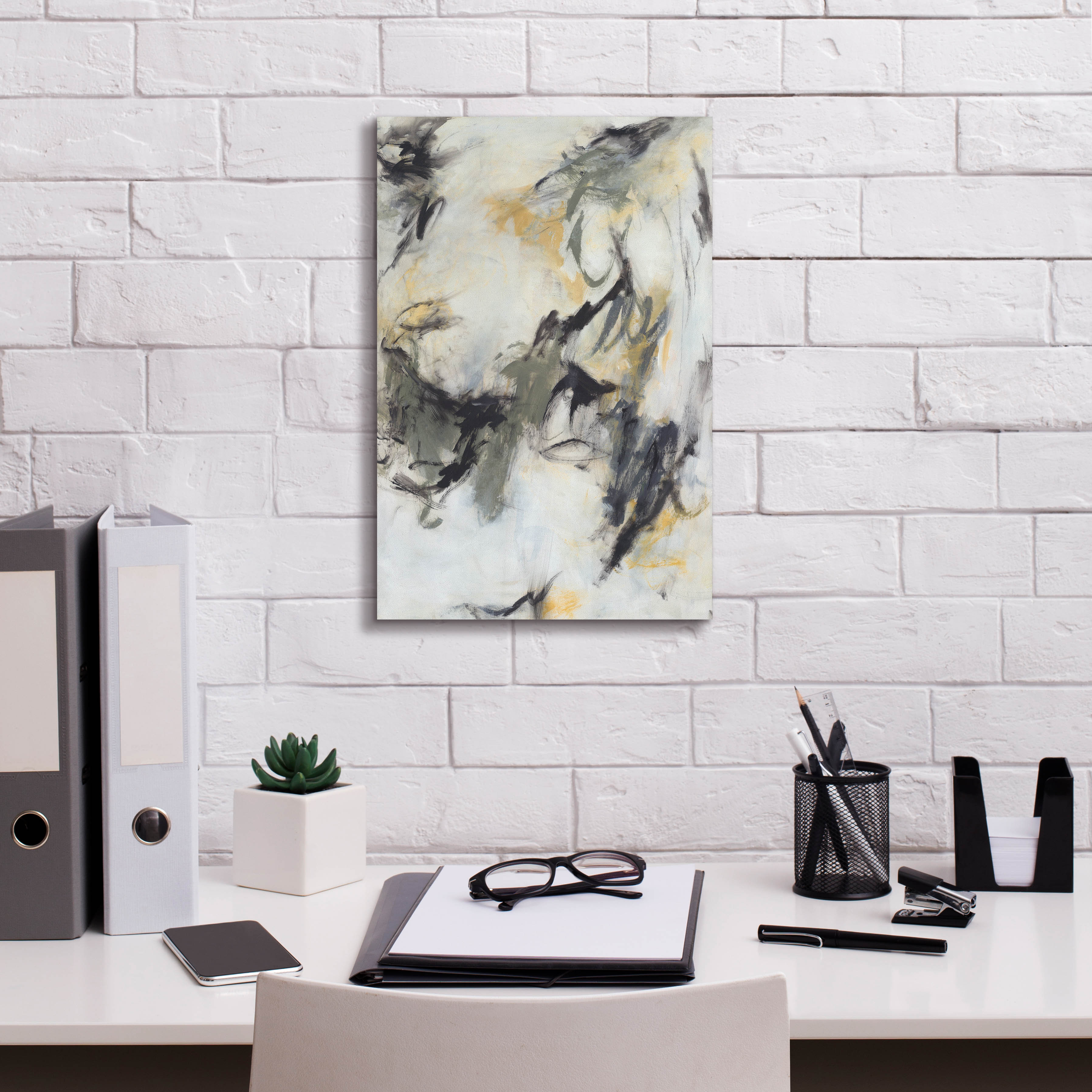 Wrought Studio™ Epic Graffiti 'Long Note' by Valerie Corvin Canvas Wall ...