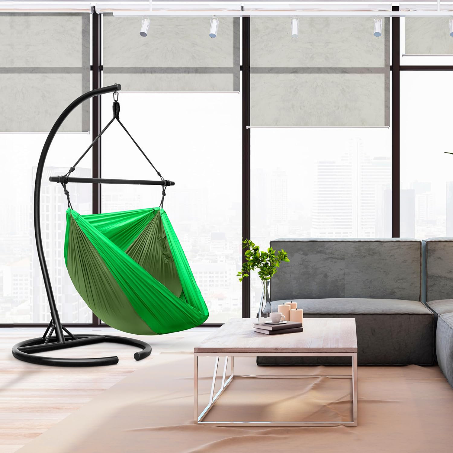 Dakota Fields Hanging Hammock Chair Tree Pod Sensory Swing Outdoor ...