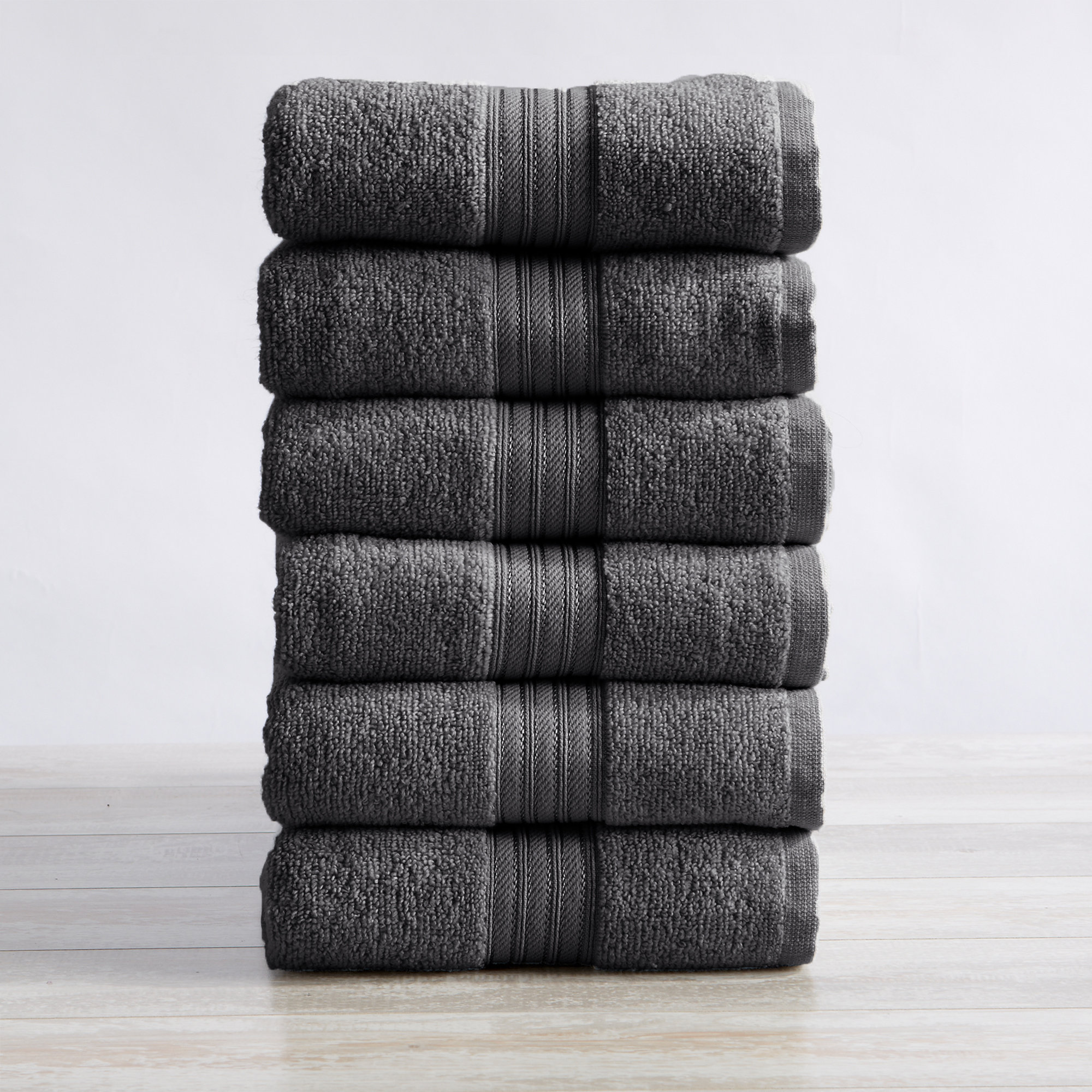 FreshFolds Super Soft 100% Ringspun Cotton Quick-Dry Hand Towels ...