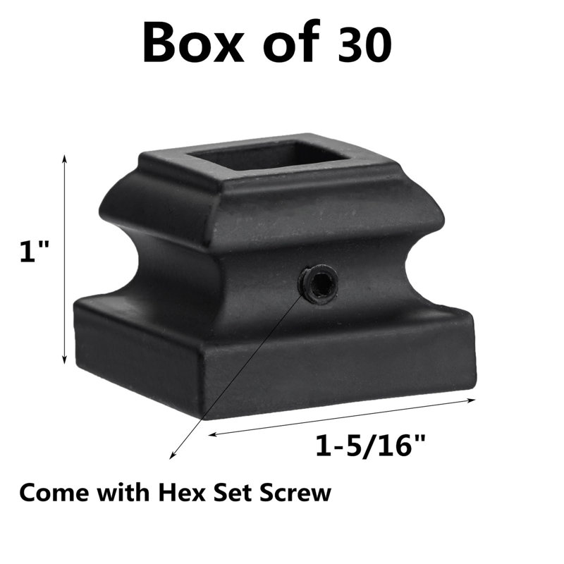 URKNO Baluster Shoes With Screw | Wayfair