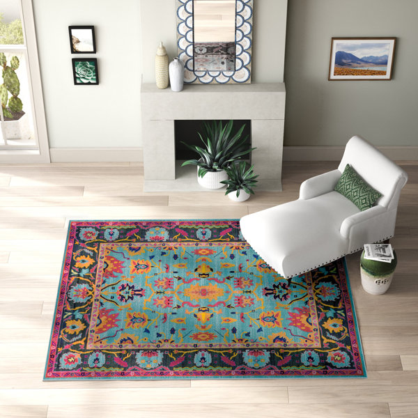Dakota Fields Colfin Washable Oriental Indoor Rug & Reviews | Wayfair