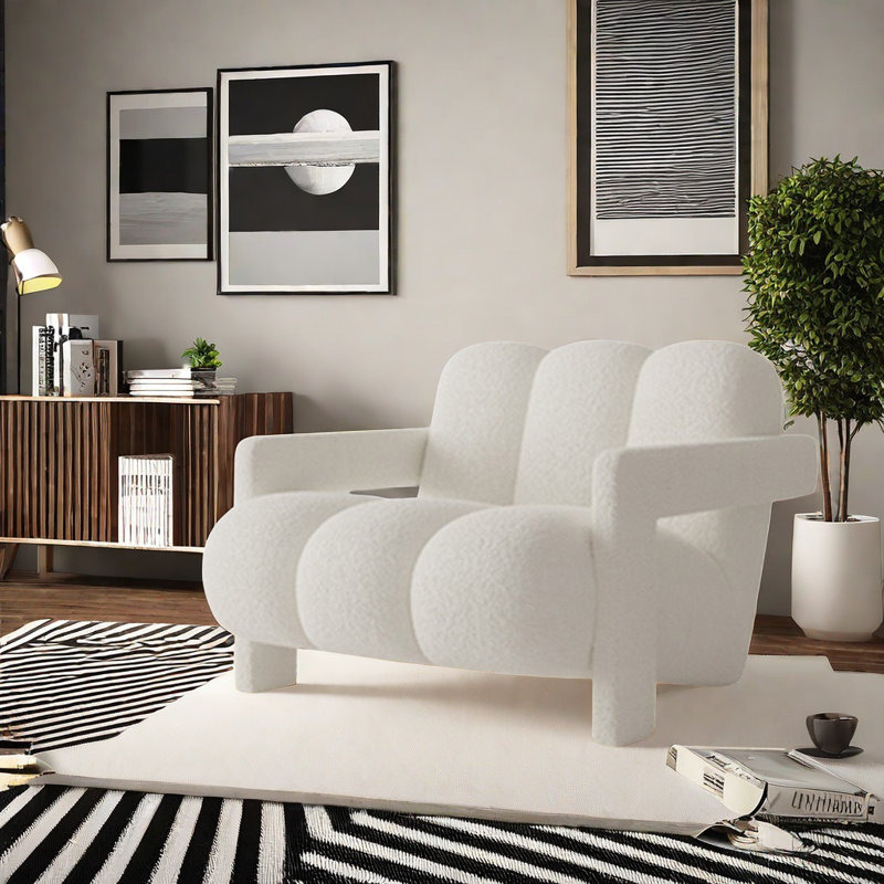 Danbenla design Modern Simple Cream Style Sofa | Wayfair