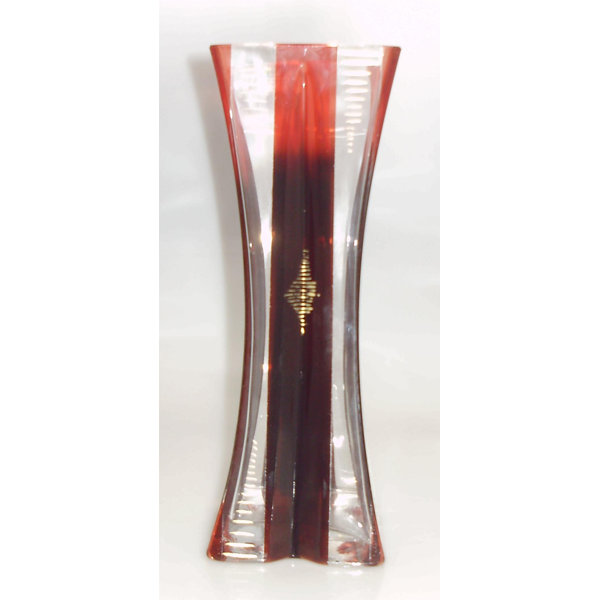 Womar Glass Handmade Crystal Table Vase - Wayfair Canada