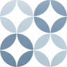 The Tile Life Twinkle 8.7" x 8.7" Patterned Matte Porcelain Floor and ...