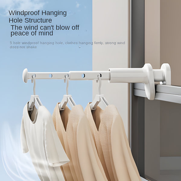 Latitude Run® Portable Travel Clothes Drying Rack, Adjustable No-Drill ...