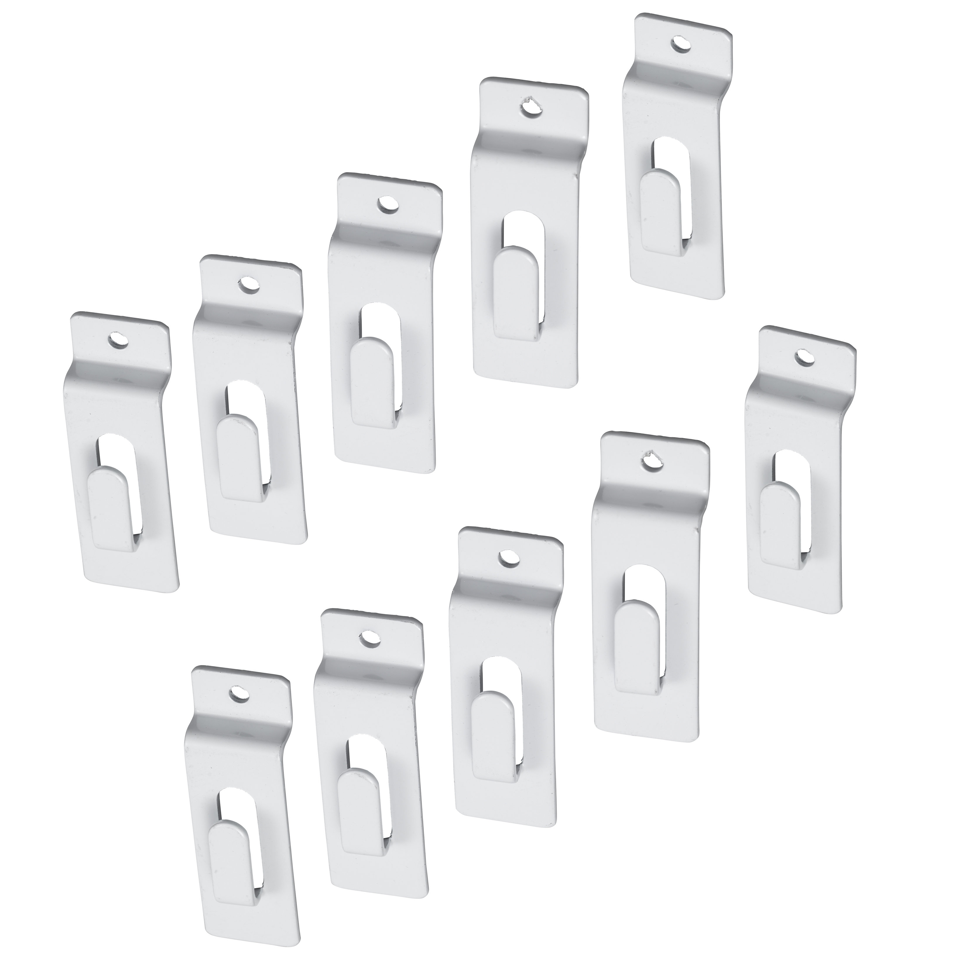 GarageTek Inc. Garagetek® Wall Clips Garage Accessories 10 Ct - Hanging ...