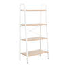 Jjs Industrial 4-tier Bookshelf, Freestanding Rustic Display Bookcase ...