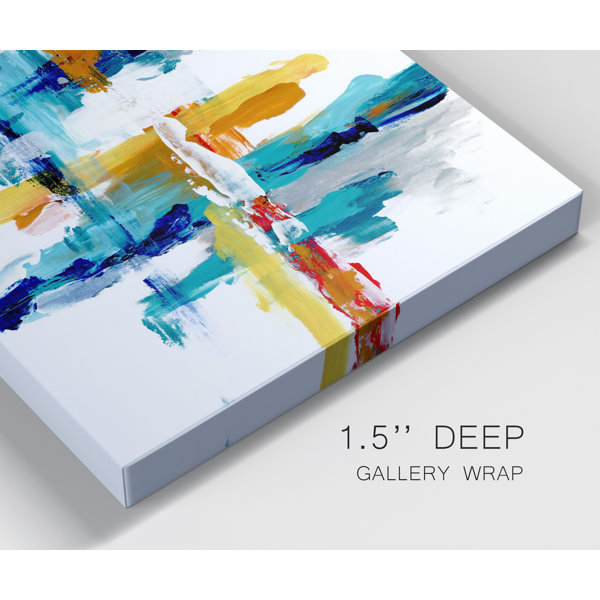 Wade Logan® Besik Captive Color III - Wrapped Canvas Painting Print ...