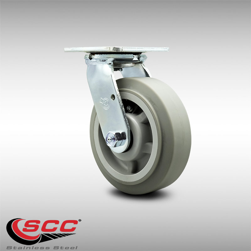 Service Caster Thermoplastic Rubber Caster | Wayfair