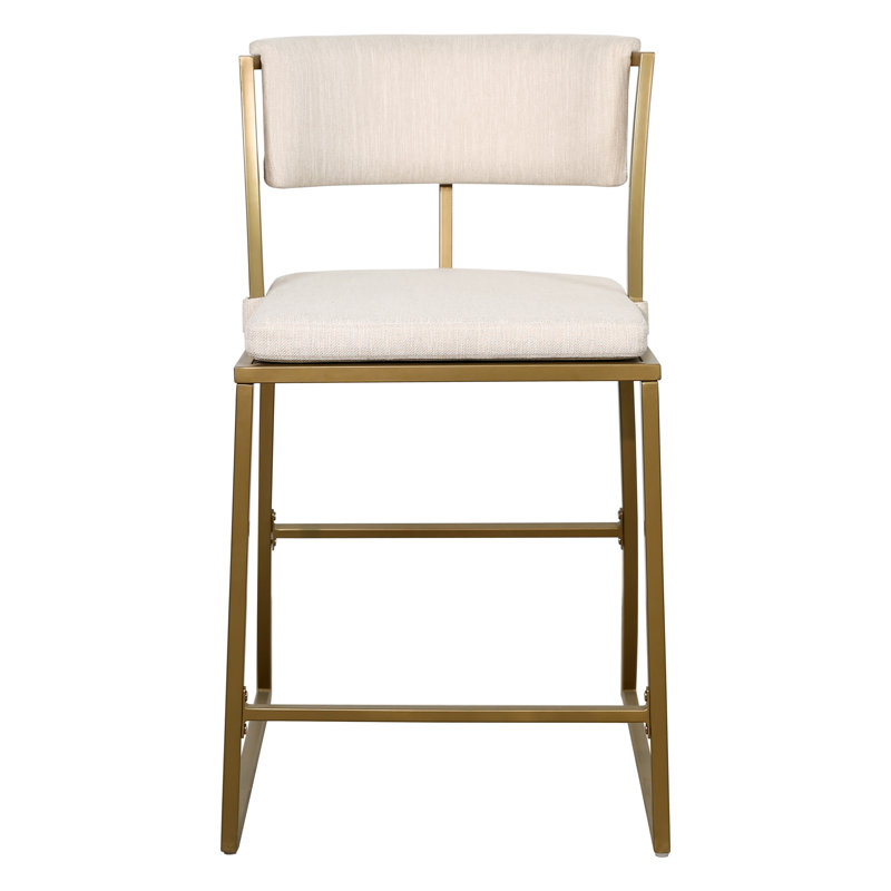 Everly Quinn Miranda Modern Metal Bar Stool & Reviews | Wayfair