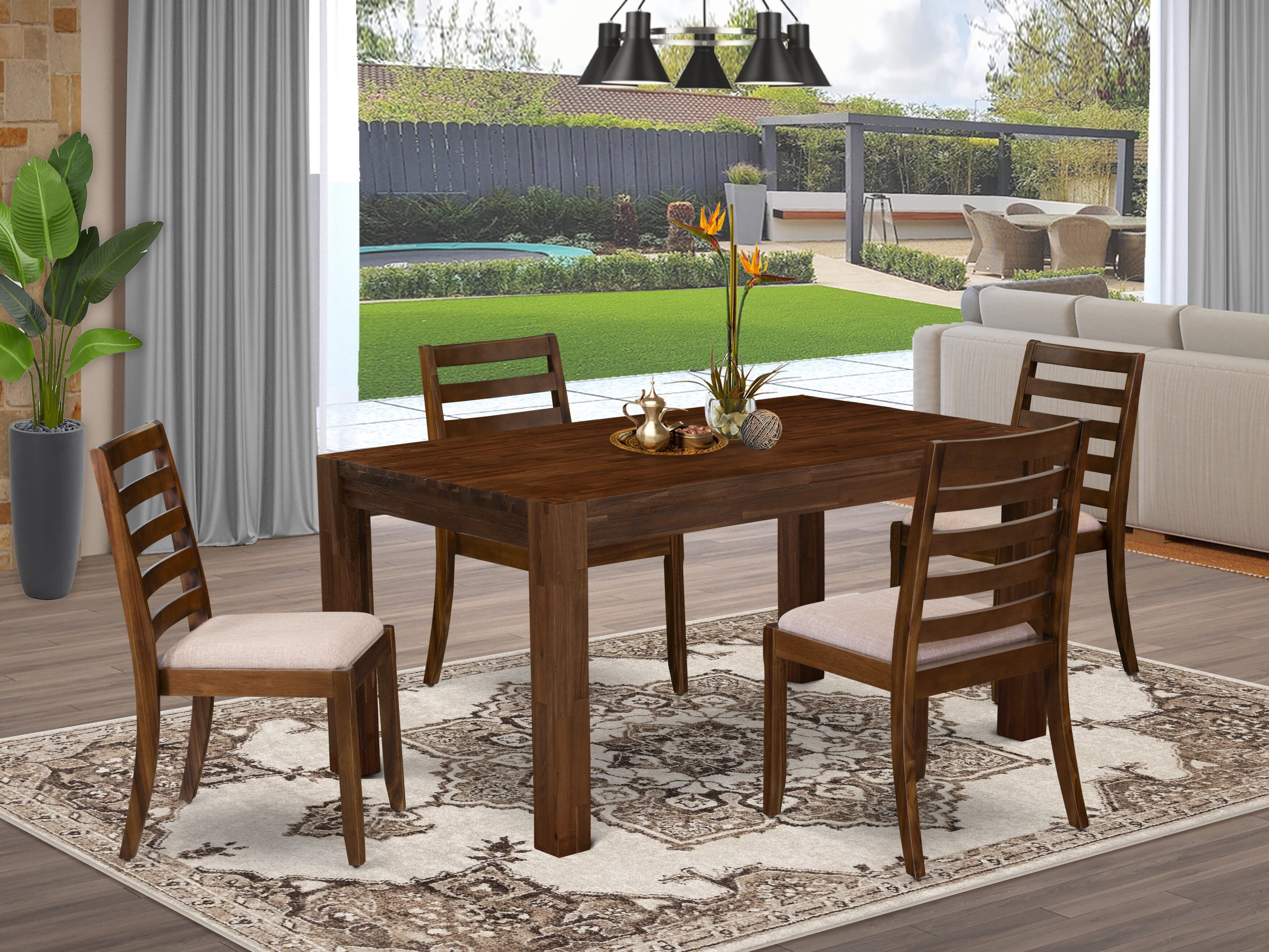 Red Barrel Studio® Dining Room Table Set Includes a Rectangular Kitchen ...