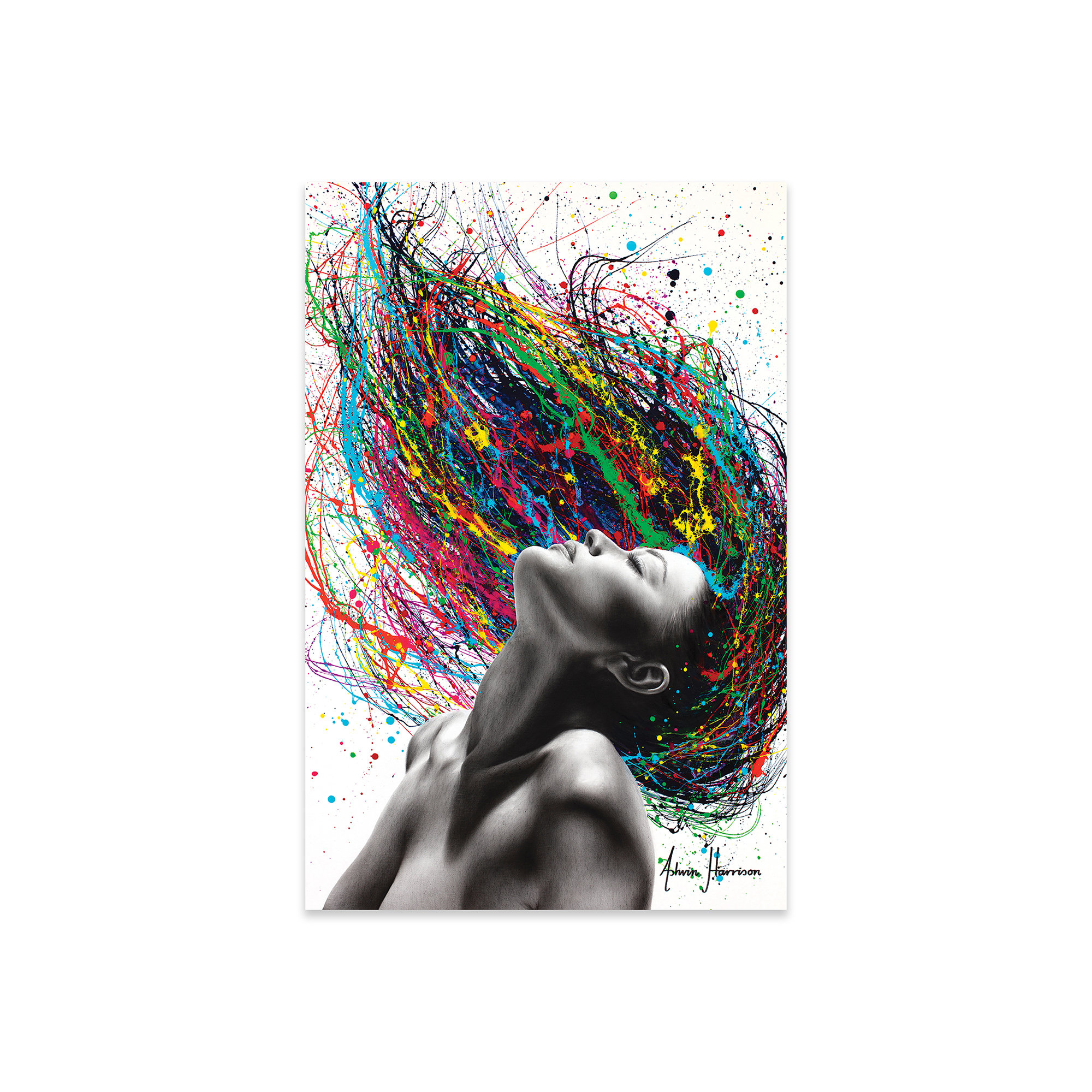 Winston Porter Rapture On Glass by Ashvin Harrison Print | Wayfair
