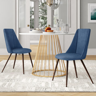 Blue Metal Kitchen & Dining Chairs You'll Love | Wayfair