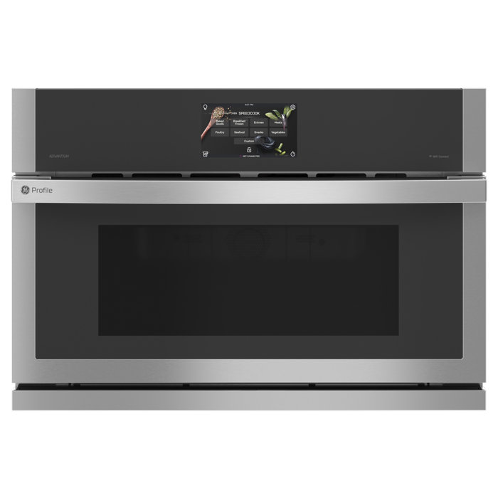 Ge Profile 30" Single Wall Oven With 240V Advantium Technology ...