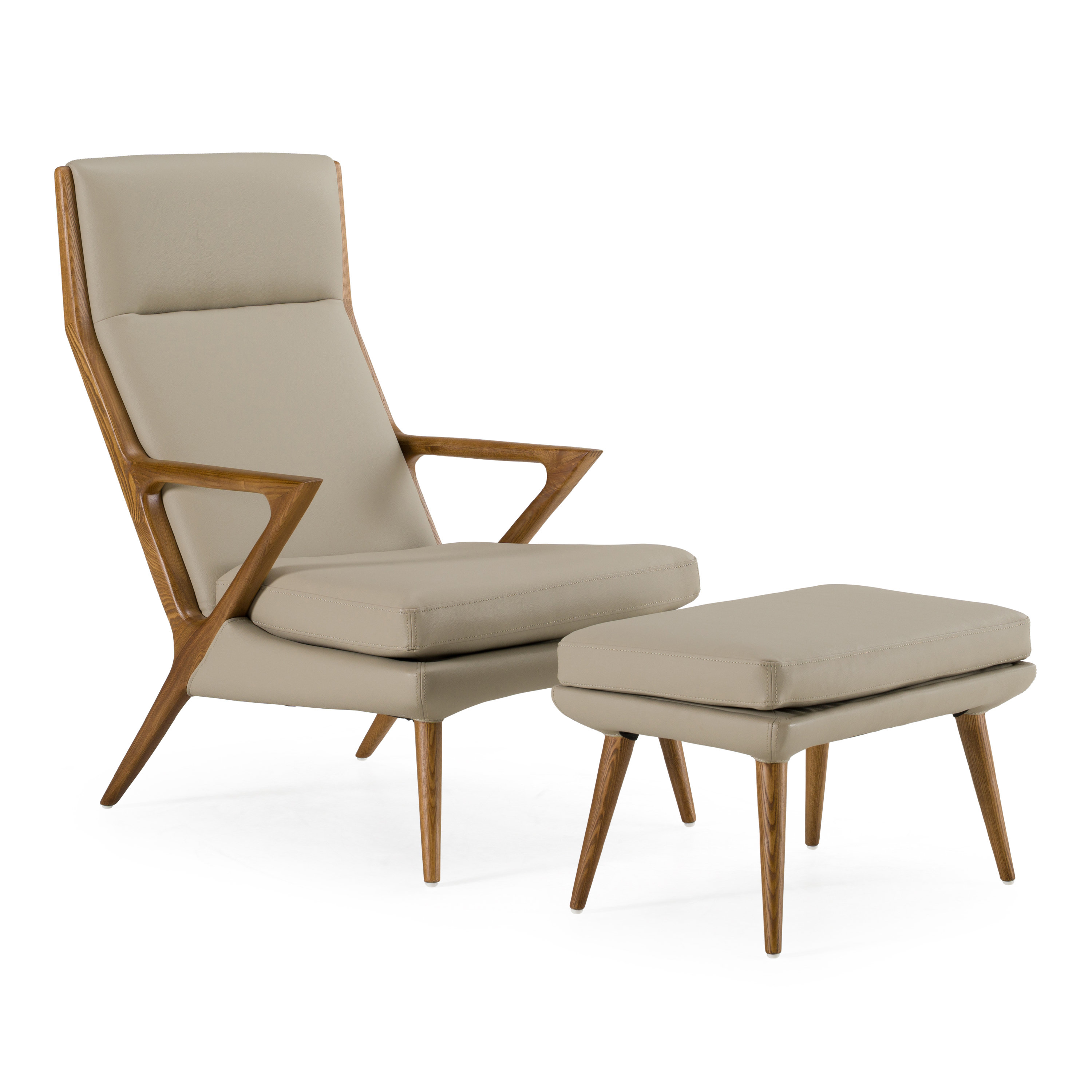 George Oliver 26Cm Wide Lounge Chair and Ottoman & Reviews | Wayfair