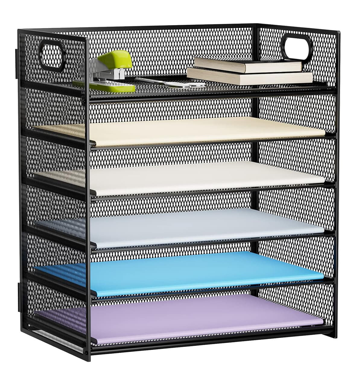 Latitude Run® 6-Tier Paper Organizer in the form of a Letter Tray - A ...