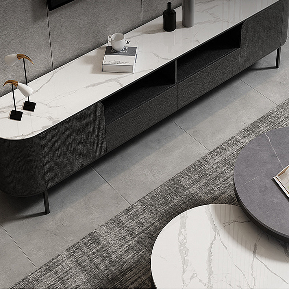 Bkoksety Italian Minimalist Rock Slab TV Stand | Wayfair